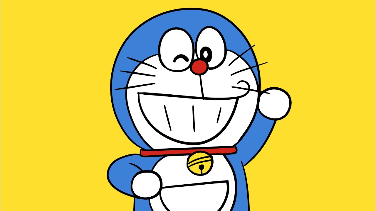 Doraemon (ドラえもん) -Speed Drawing [Paint Tool Sai] - YouTube