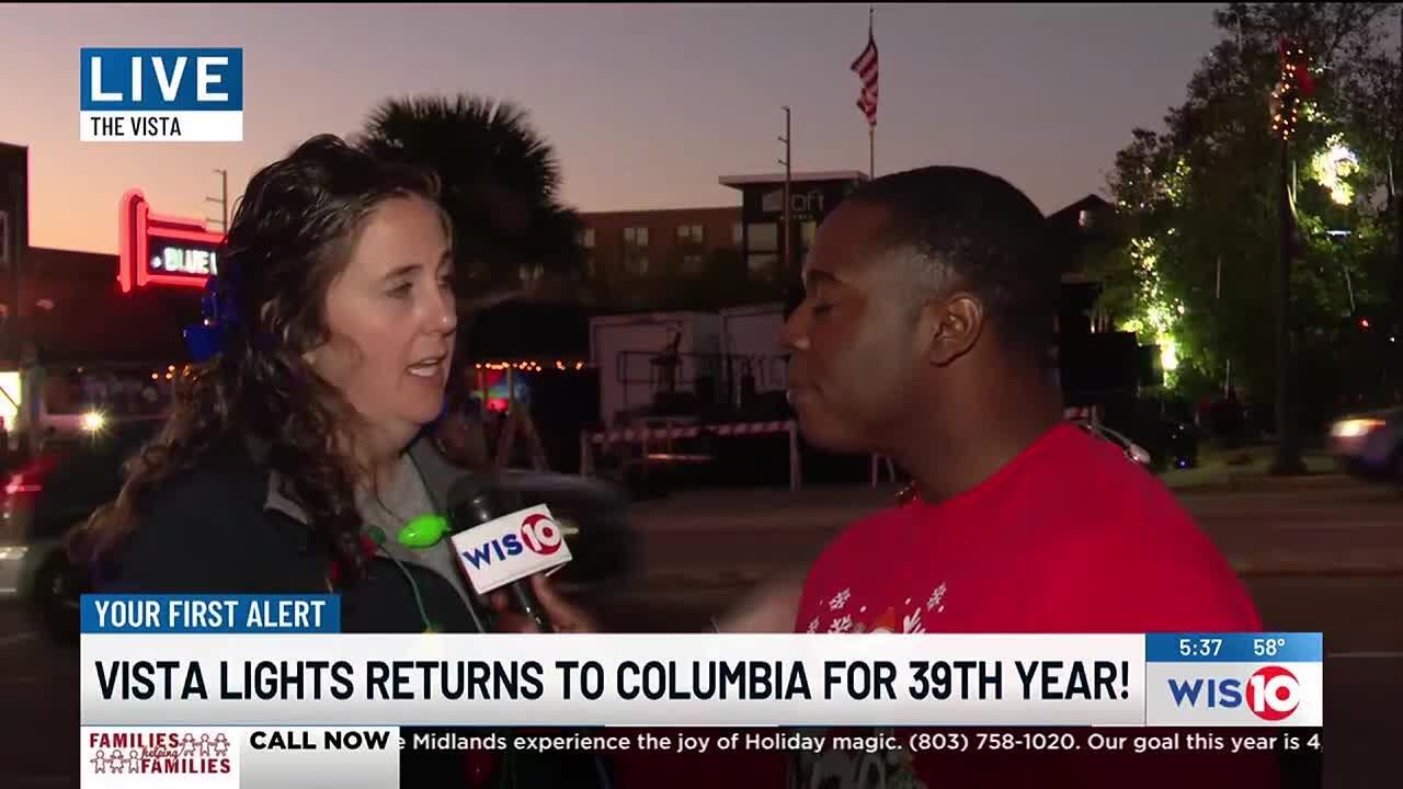 Columbia kicks off holiday season with Vista Lights - YouTube