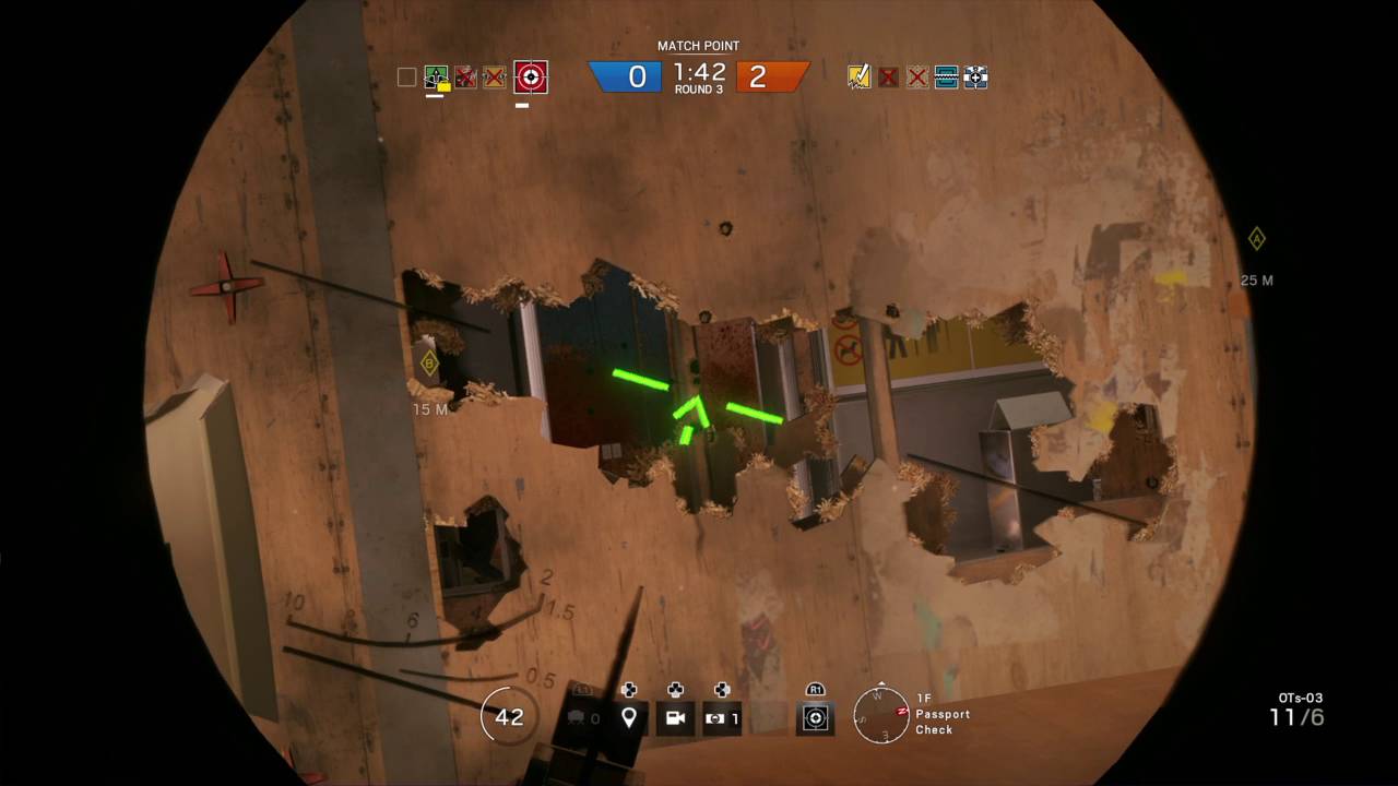 Tom Clancy's Rainbow Six® Siege a good round with glaz but lost - YouTube