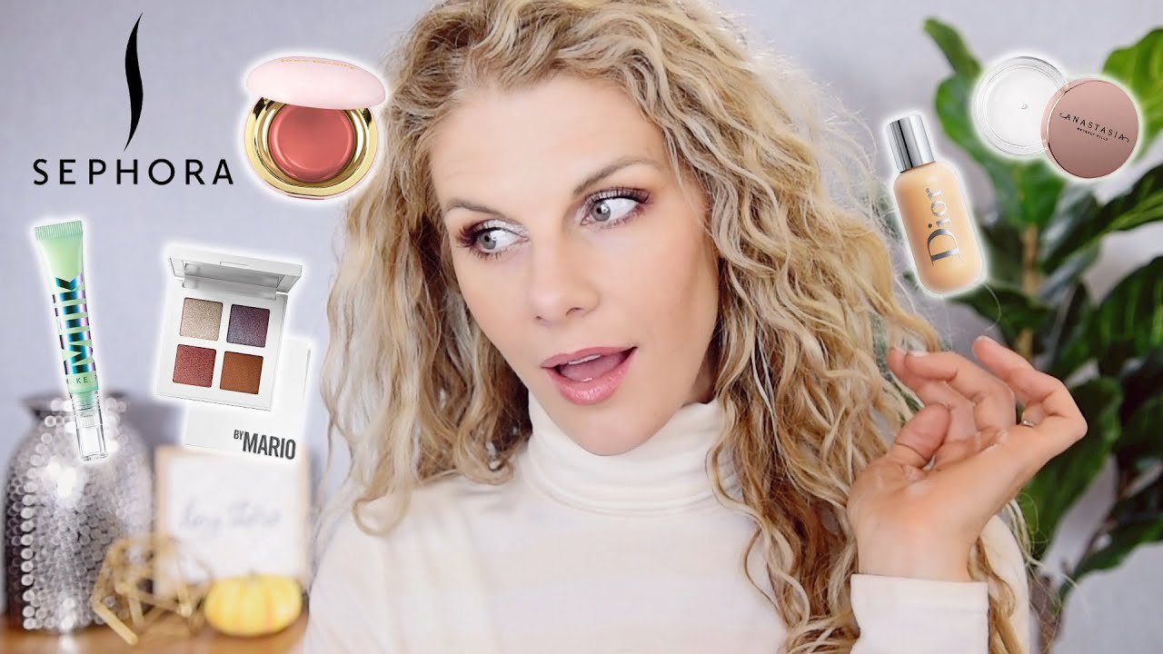 Trying NEW Makeup from Sephora - YouTube