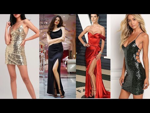 Adorable Shiny Silk and Satin dress | Silk Satin Outfits Collection | Grouchy Channel | #34