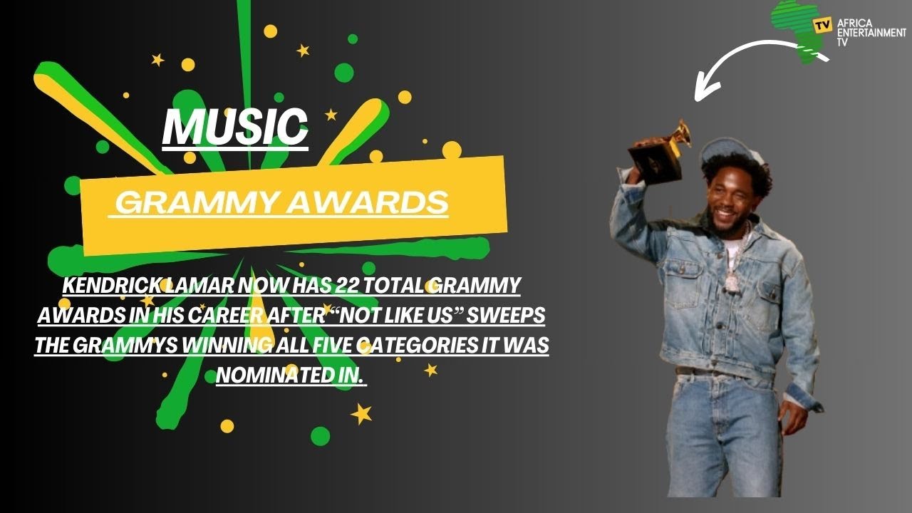 Kendrick Lamar Makes History! First Diss Track to Win a Grammy - YouTube
