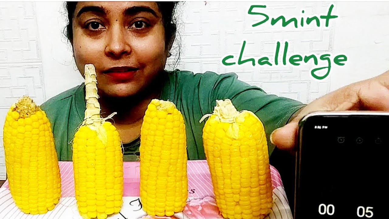 Butta Eating Challenge| Sweet Corn Eating Competition|CrazyEats| - YouTube