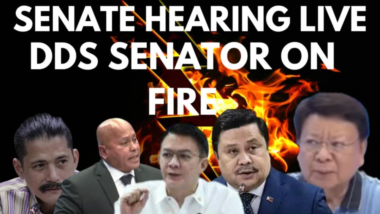 LIVE SENATE DDS SENATOR DEFENDER ON FIRE/ SENATOR MARCOLETA KAKALKALIN ...