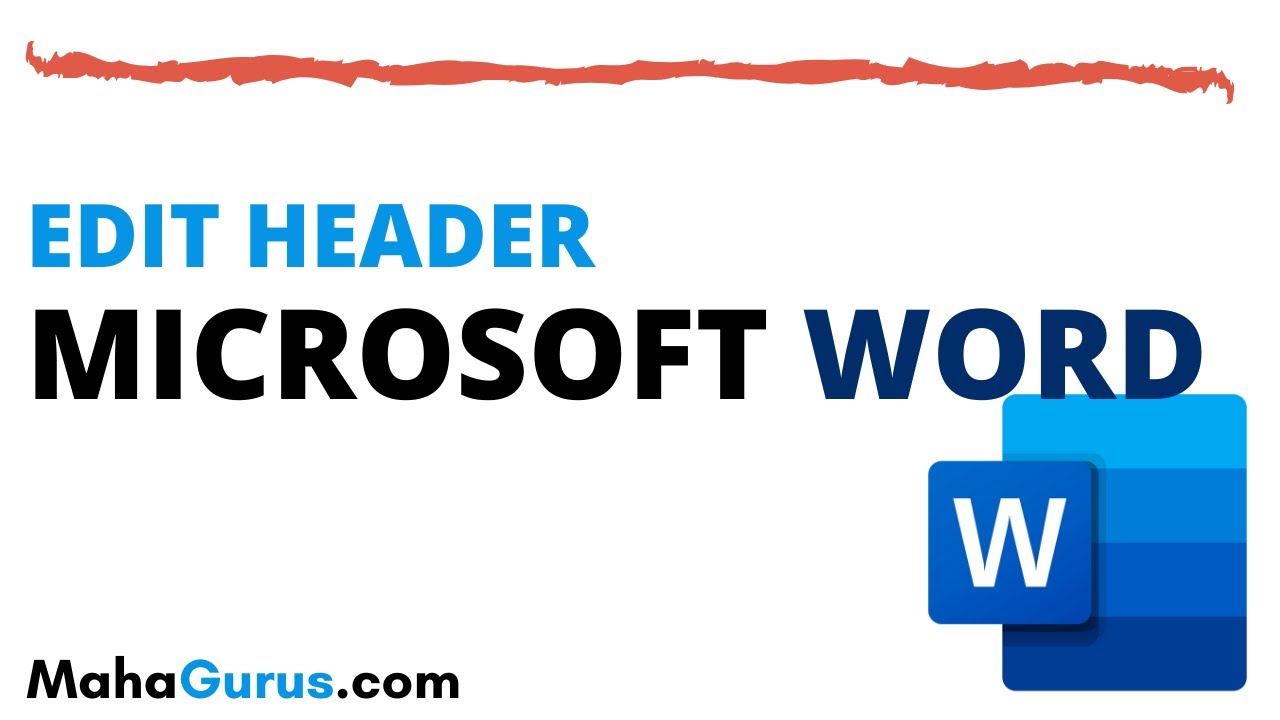 How To Edit Header In Microsoft Word Edit Header MS Word YouTube How To Edit Header In Microsoft Word Edit Header MS Word YouTube