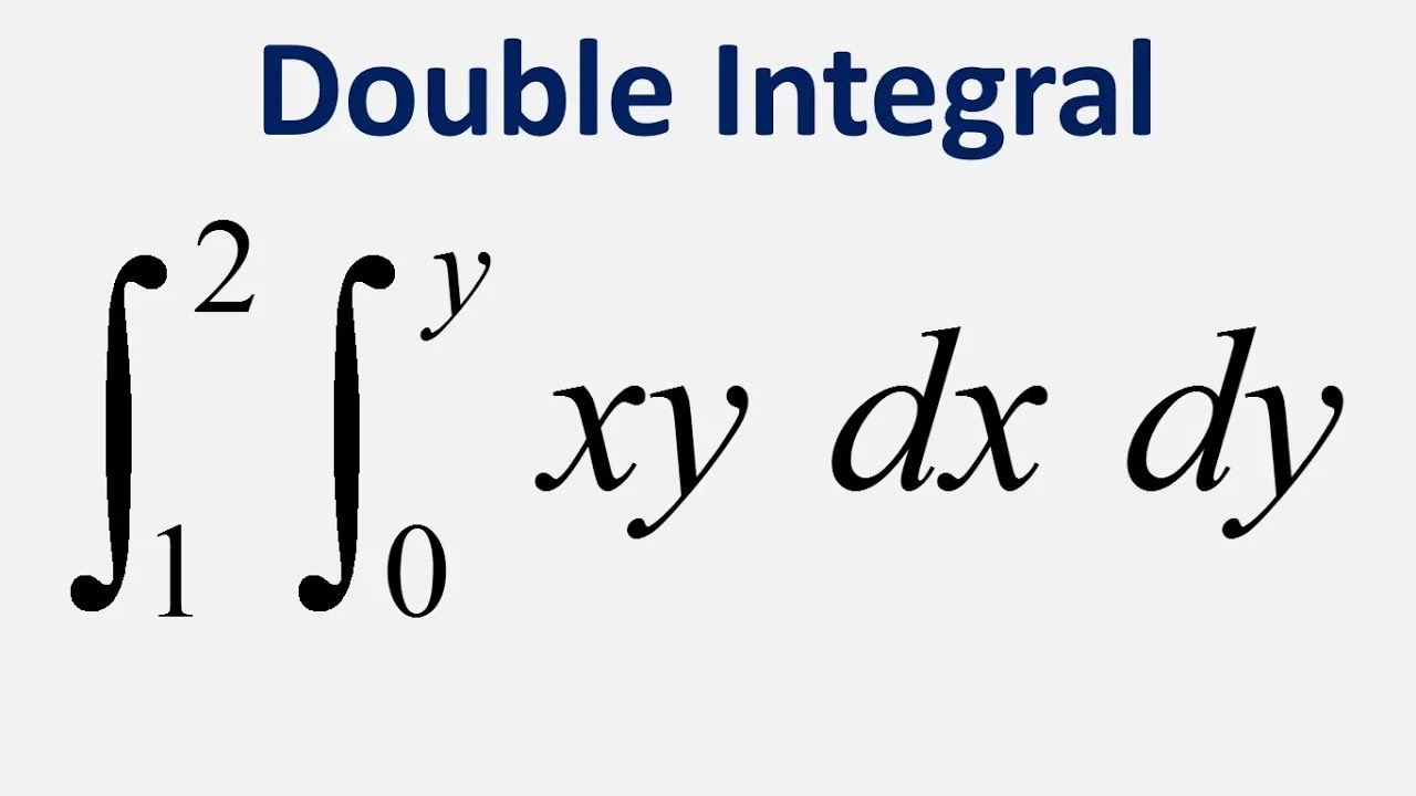 Double Integration Integral Of Xy Dx Dy X 0 To Y Y 1 To 2 YouTube Double Integration Integral Of Xy Dx Dy X 0 To Y Y 1 To 2 YouTube