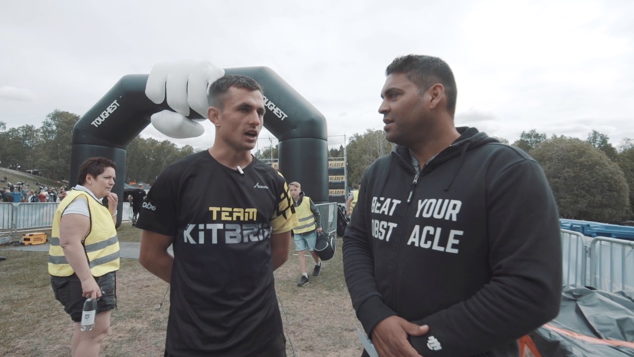 Connor Hancock 4th place interview Toughest Stockholm - YouTube