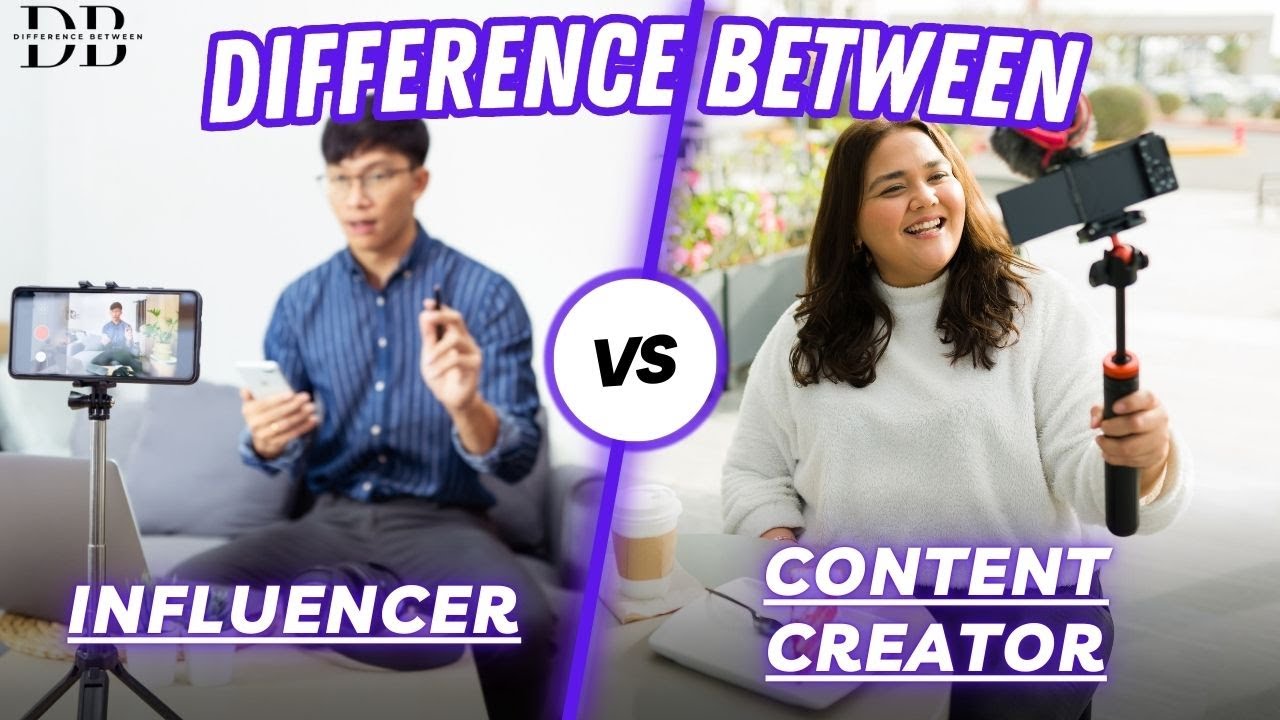 "Influencer vs Content Creator | What's the Real Difference?" - YouTube