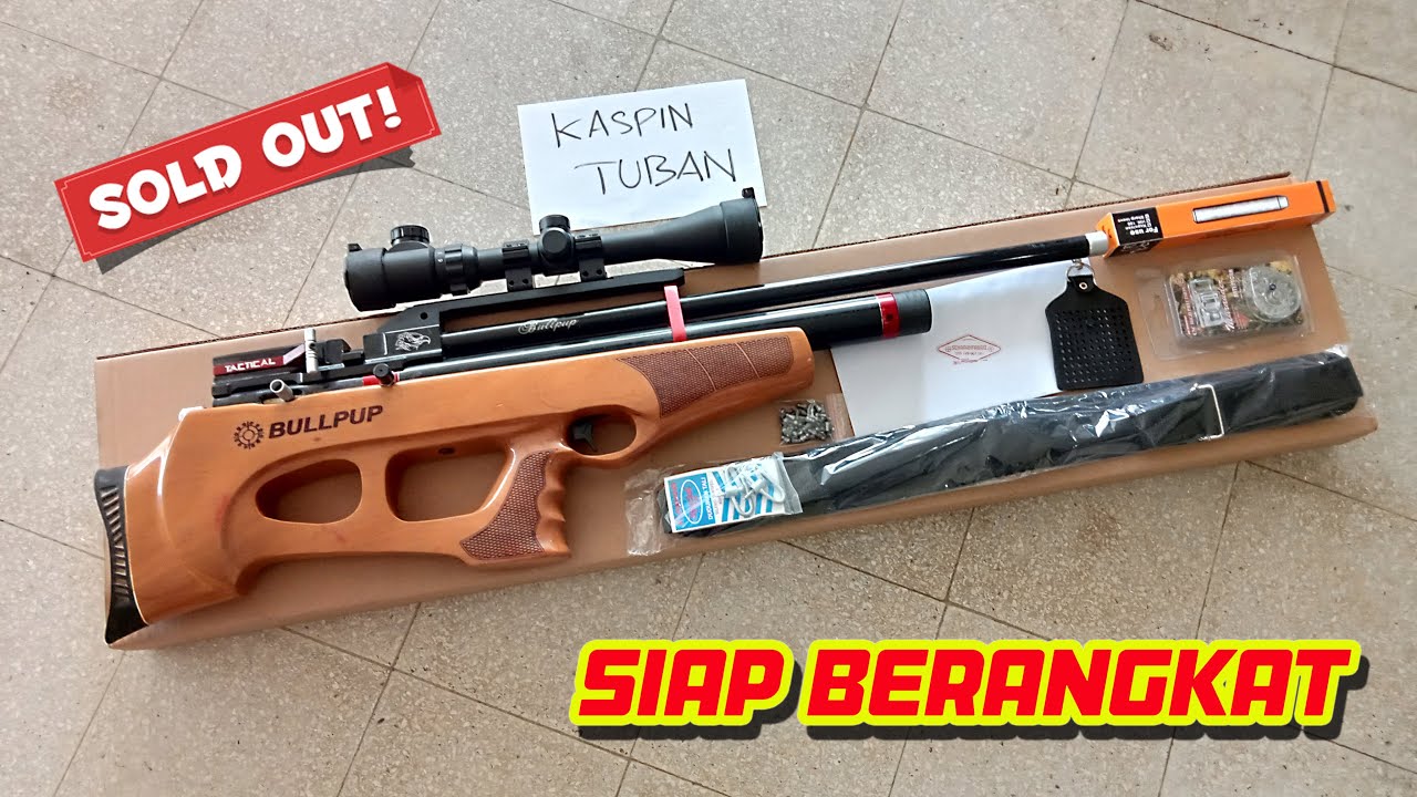 PCP BULLPUP OD 38 SIAP MELUNCUR !! - YouTube
