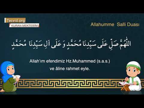 Allahümme Salli Duası Ezberleme 10 Defa Tekrar - Mustafa Yiğit