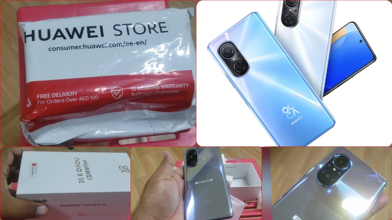 Unboxing New Huawei Nova 9SE / direct order from Huawei Store Hindi ...