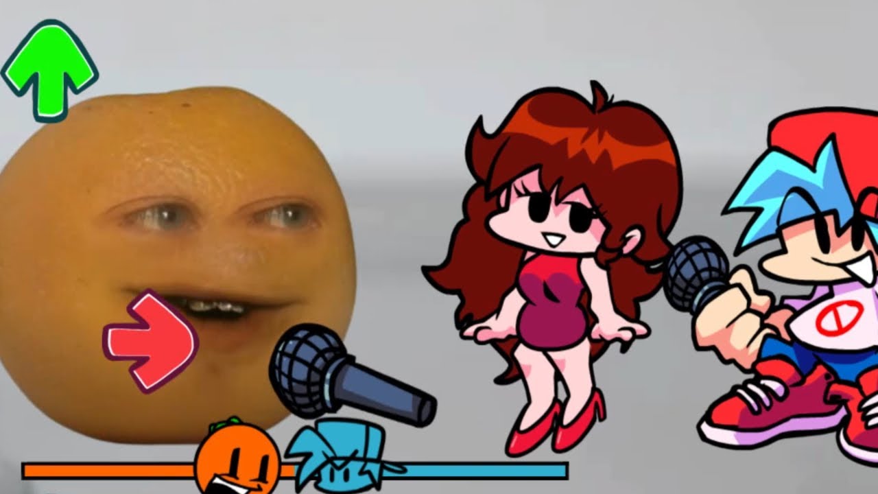 FNF Vs Annoying Orange Fanmade - YouTube