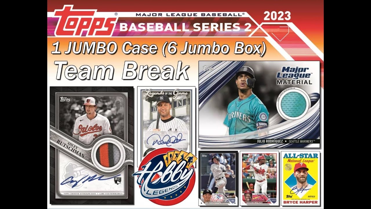 2023 Topps SERIES 2 HOBBY 1 Case (12 Box) TEAM Break #1 eBay 07/07/24 ...
