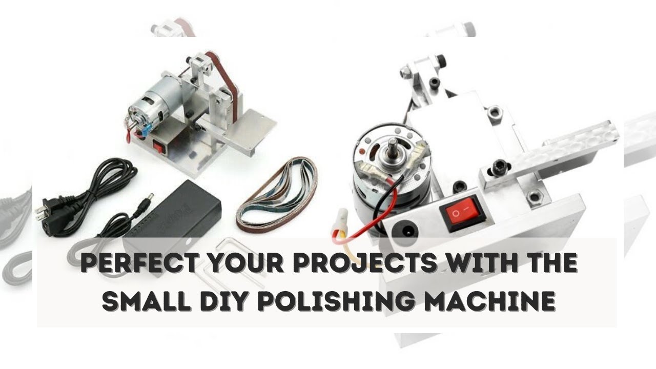 Small DIY Polishing Machine - Multifunctional Electric Belt Sander ...