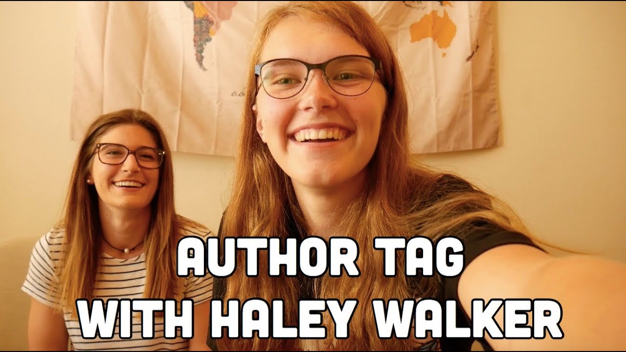 Author Tag With Author Haley Walker - YouTube
