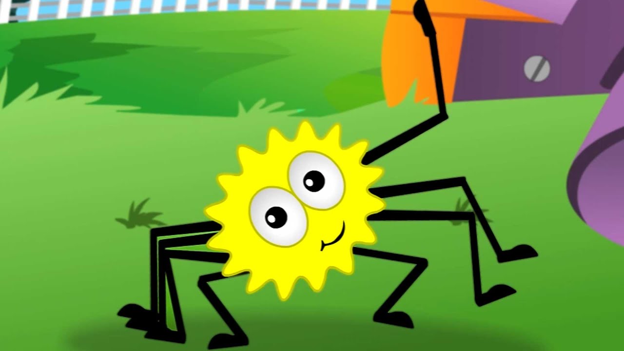 Incy Wincy Araña Canción Divertida Sobre Insectos Y Más Rimas De ...