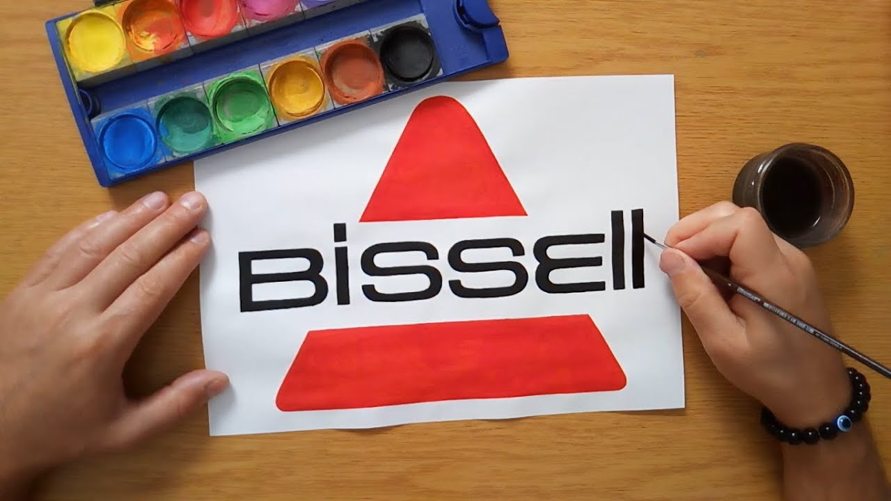 How to draw the Bissell logo - YouTube