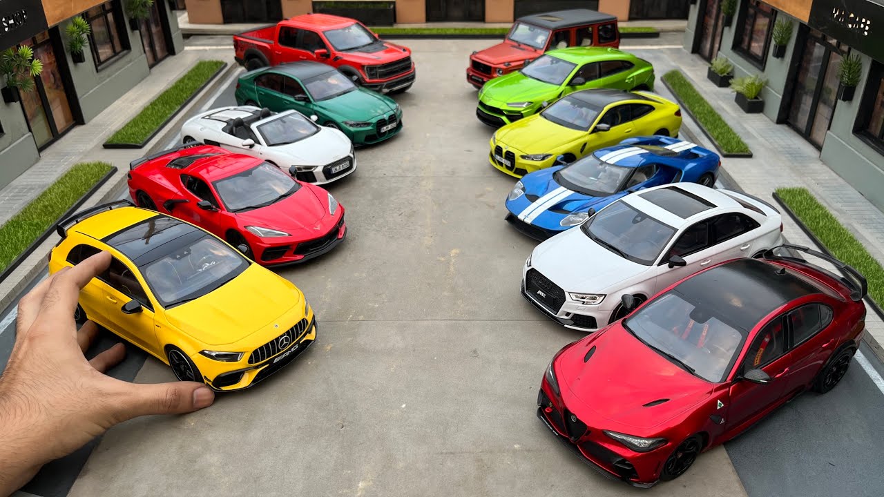 Mega Performance Cars Collection 1/18 Scale | Diecast Model Cars - YouTube