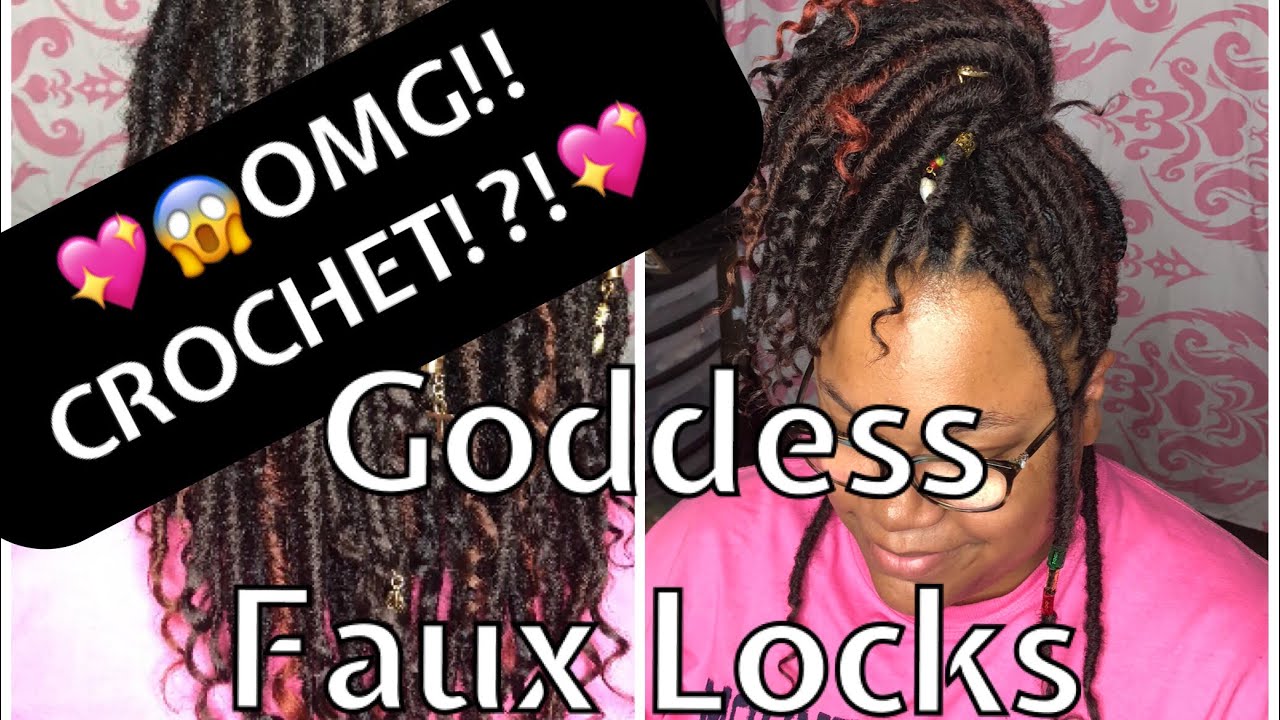 How to: Crochet Goddess FAUX LOCKS!?! - YouTube