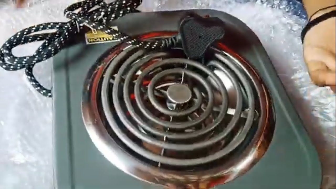 unboxing bajaj vacco hot plate. #noninduction #induction - YouTube