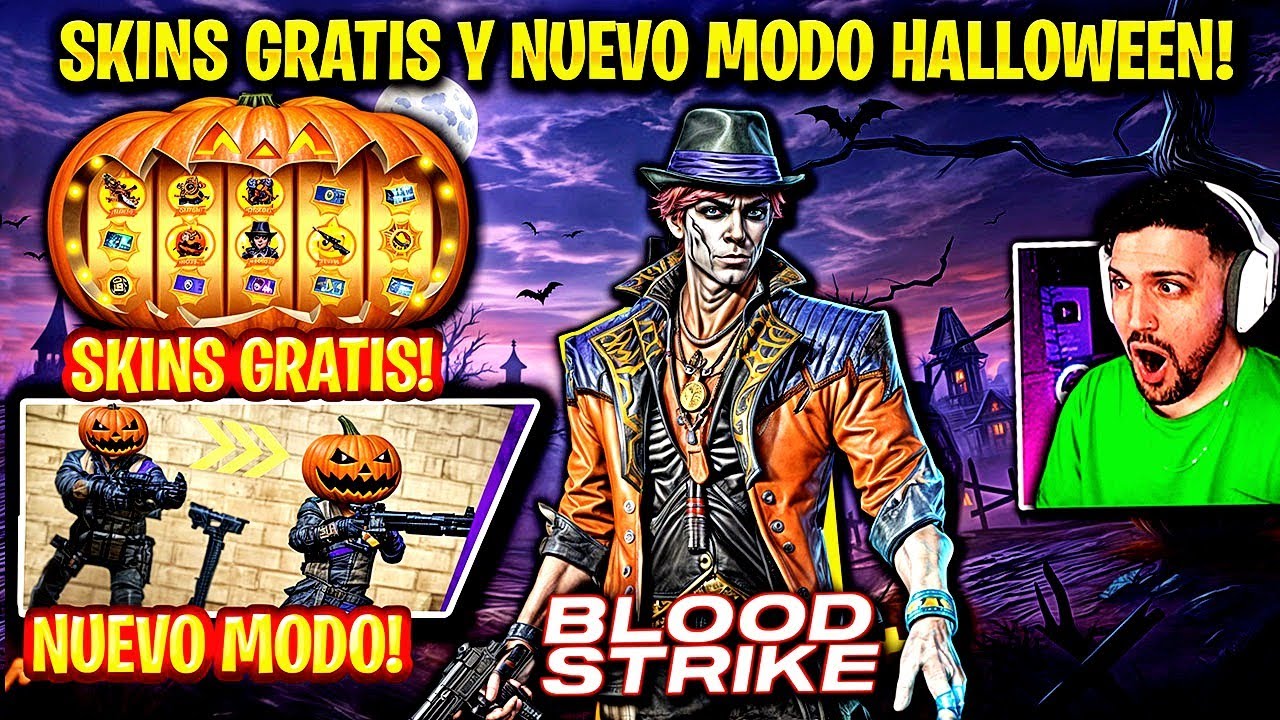 Así es EL EVENTO de HALLOWEEN y TODAS LAS SKINS GRATIS de BLOODSTRIKE ...
