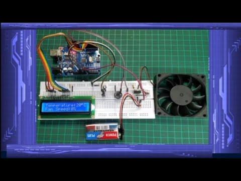 Temperature based Fan speed control using Arduino #signalsandsystems # ...