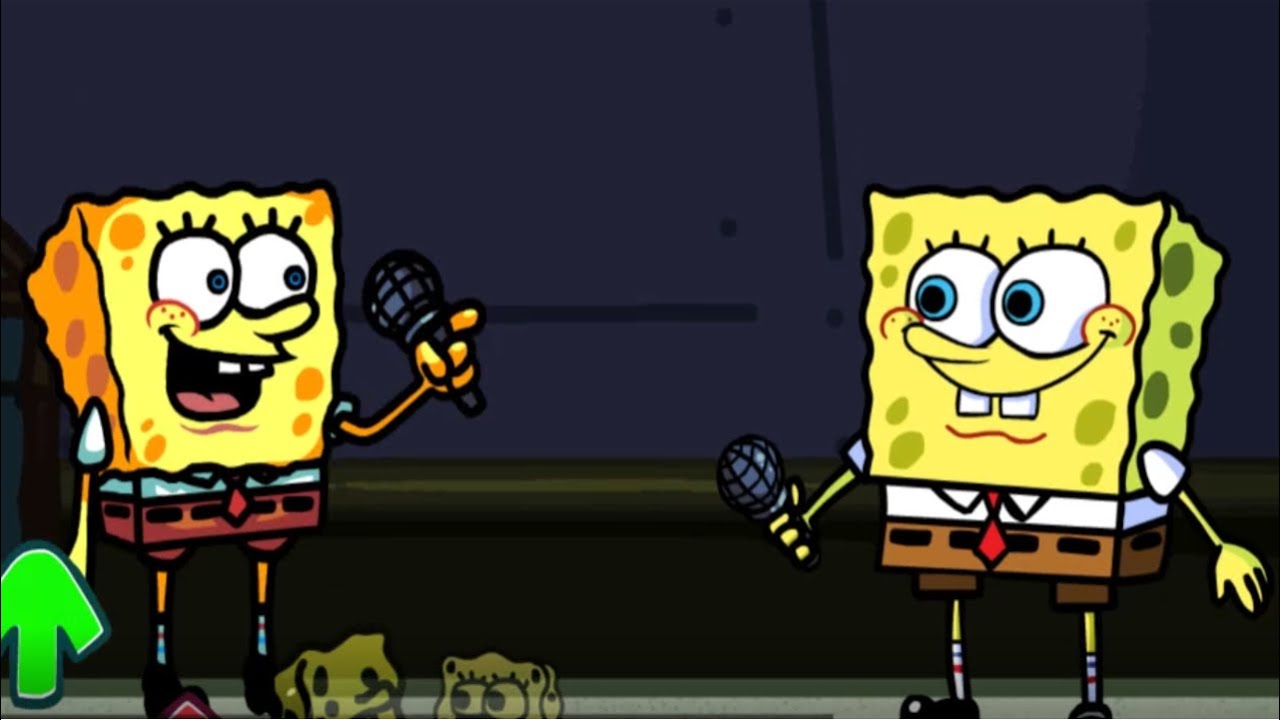 Sponge Bob vs Faker Sponge - FNF Confronting Yourself Mod - YouTube