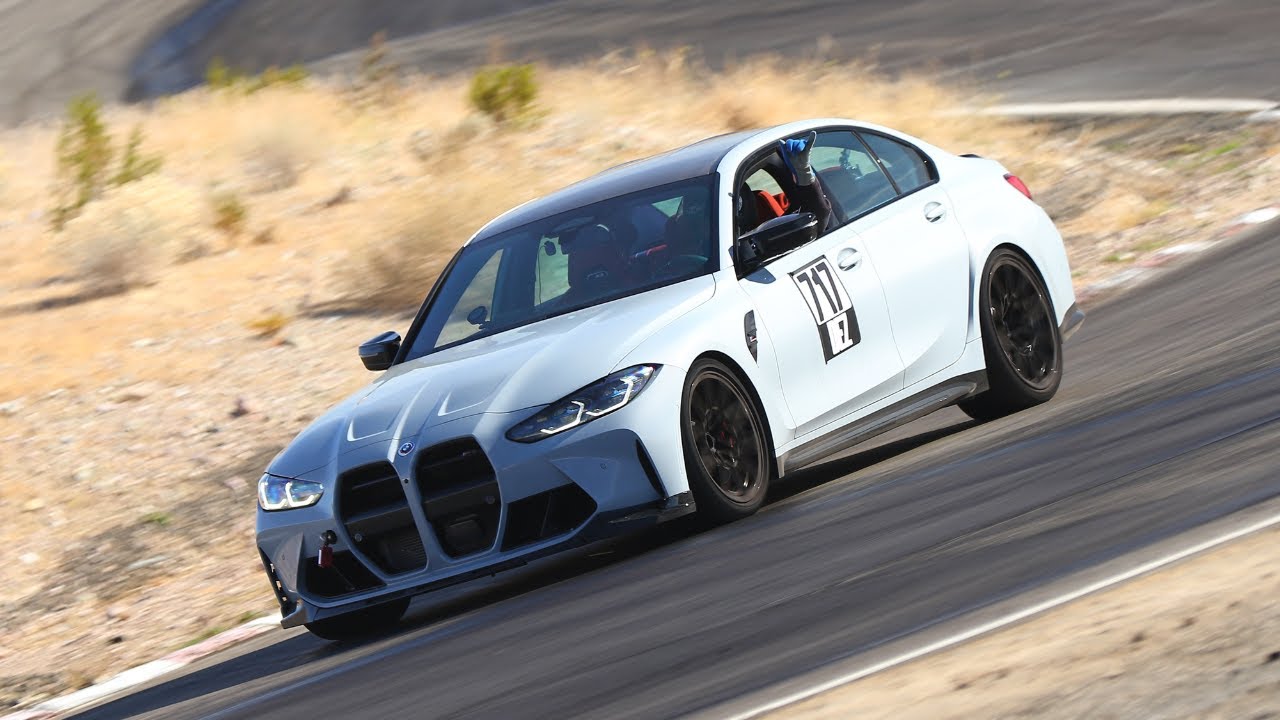 BMW G80 M3 on TRACK - Willow Springs International Raceway / Big Willow ...