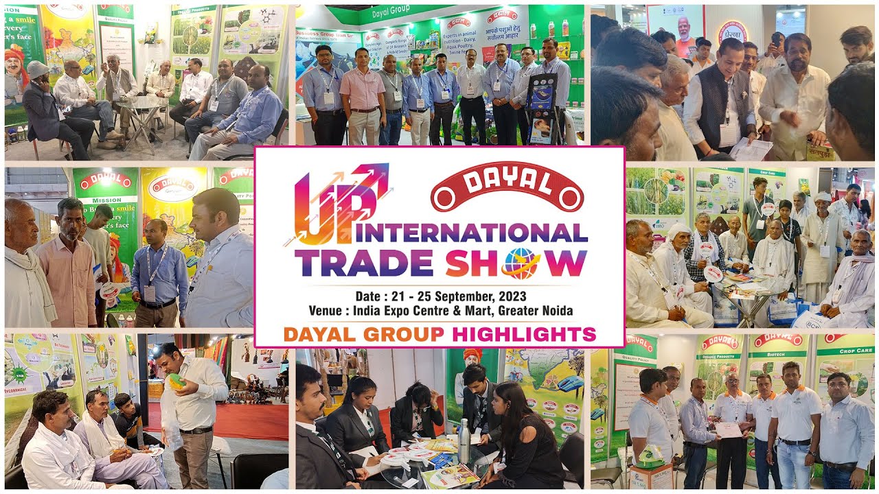 Glimpse of Dayal Group Stall in UP International Trade Show 2023 ...