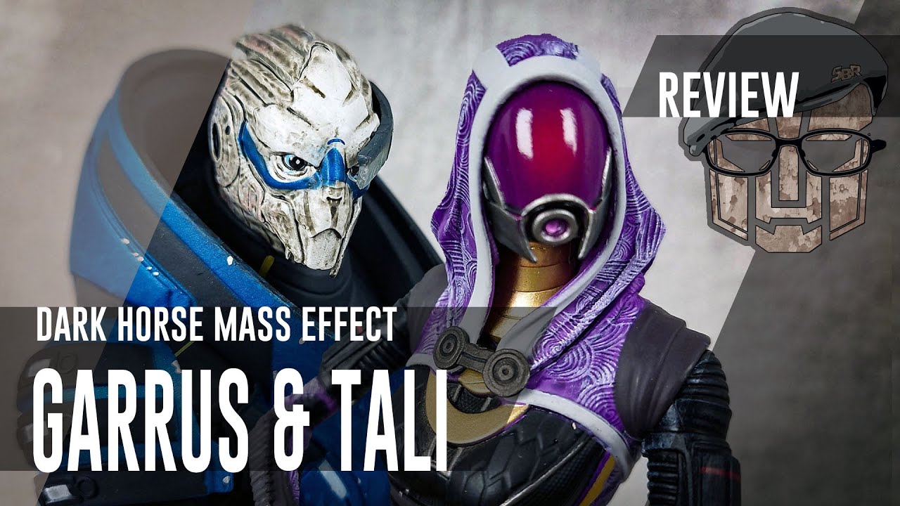 Mass Effect Garrus & Tali | Dark Horse PVC Statuen | Unboxing & Review ...