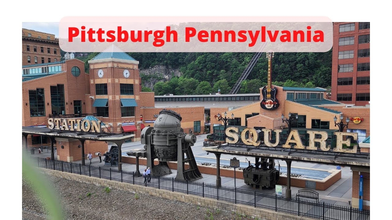 Downtown Pittsburgh train at Station Square. - YouTube