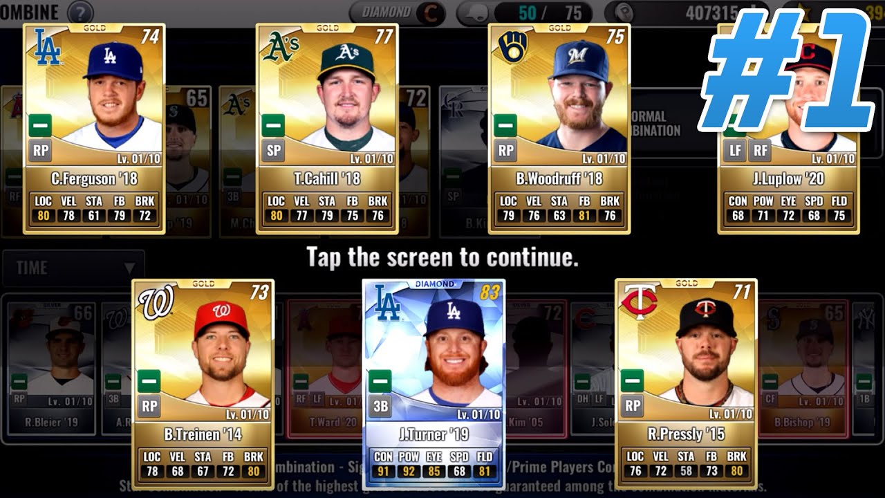 Pack Opening Combos #1 - MLB 9 Innings 20 - YouTube