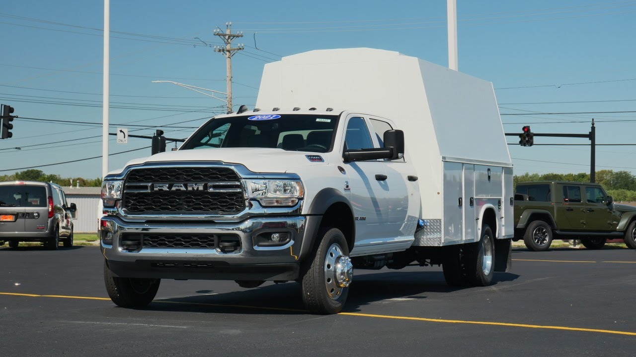 Knapheide KUV Service Body! 2021 Ram 5500 4WD Crew Cab CUMMINS | 30327T ...