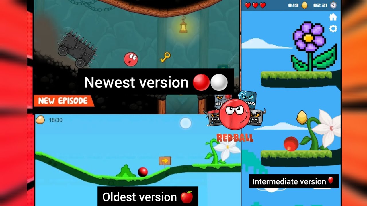 "A Blast from the Past: Red Ball Game's Oldest to Newest Gameplay ...