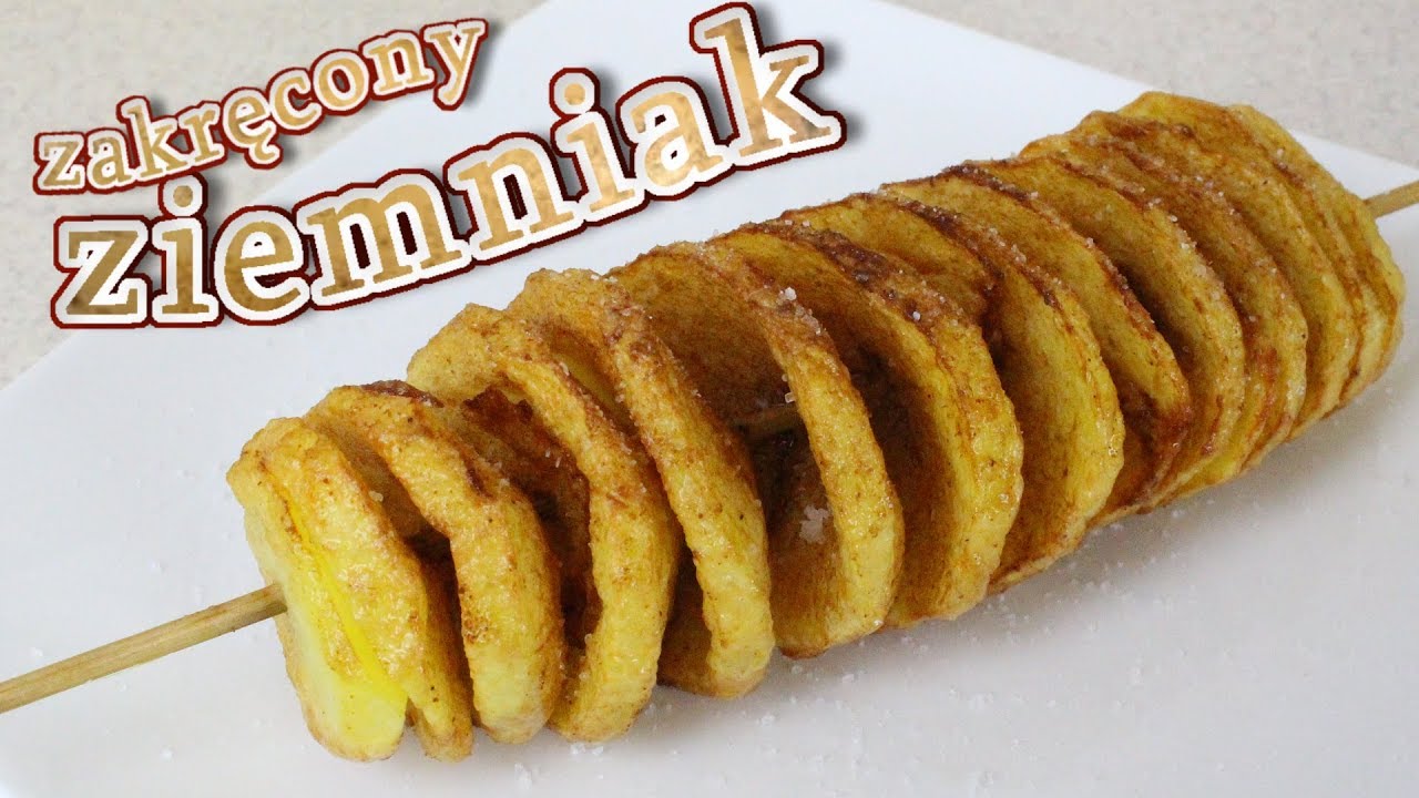 Jak zrobić ZAKRĘCONE ZIEMNIAKI - Super Przekąska! - YouTube