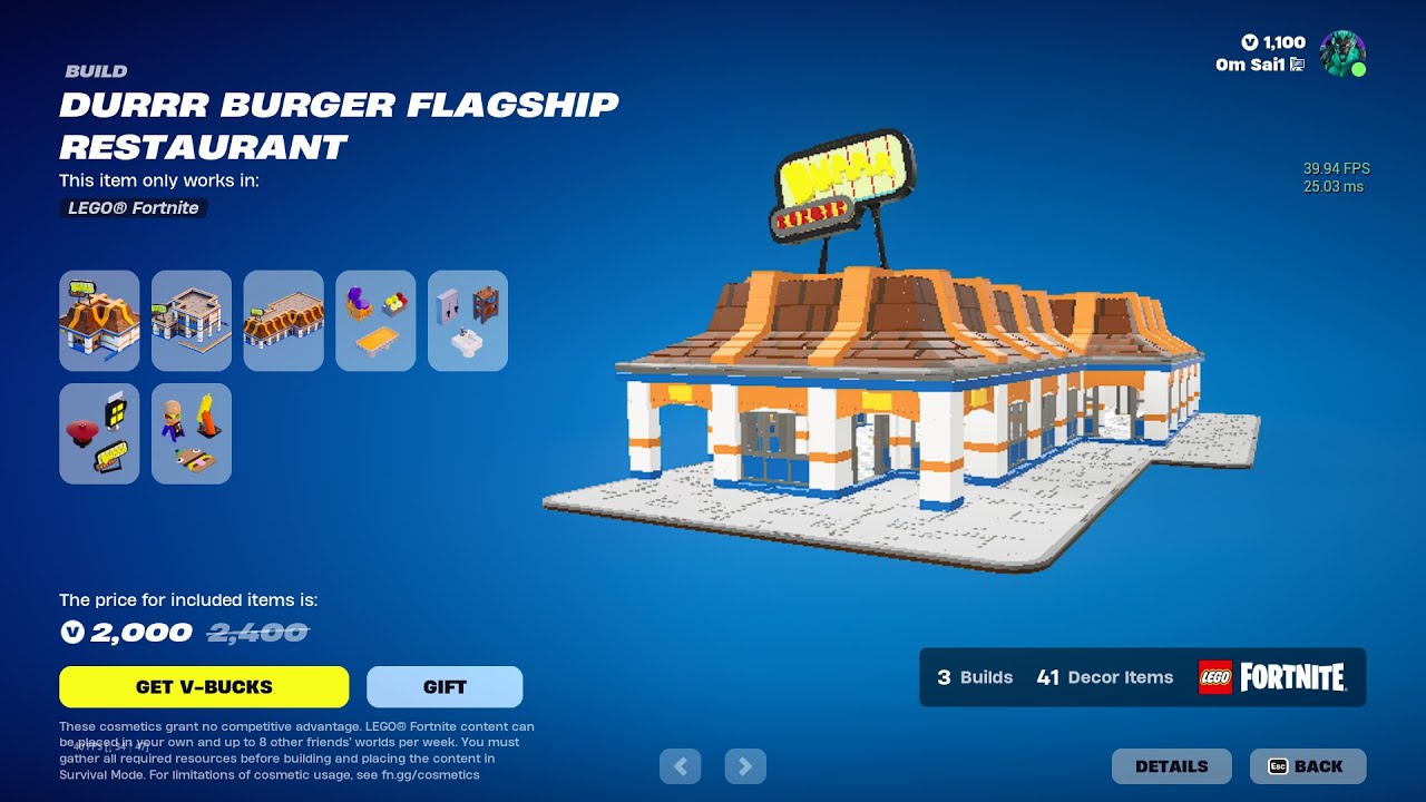 Fortnite Item Shop *NEW* LEGO FORTNITE KITS! (10th March,2024) - YouTube