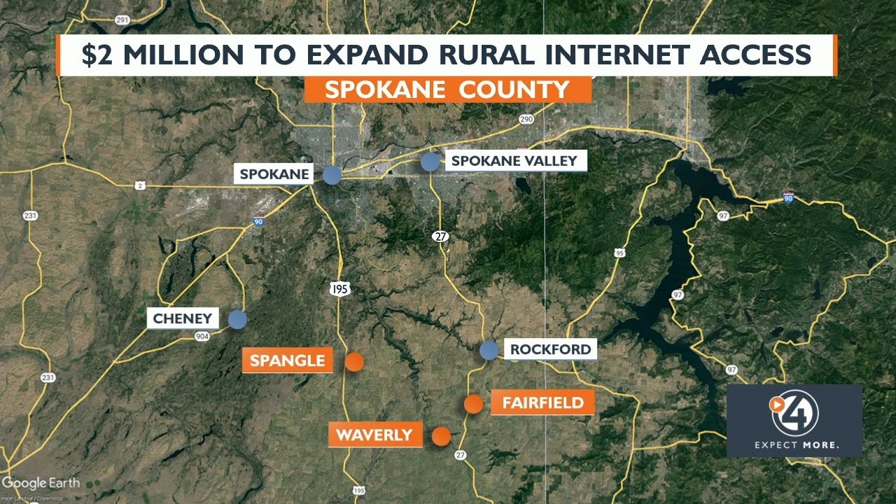 $2 million to expand rural internet access in Spokane County - YouTube