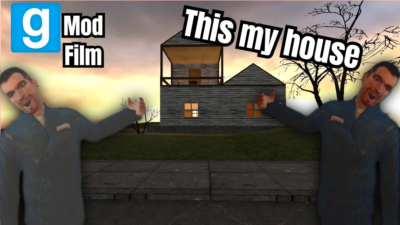 Johnny And His House: A Gmod Film- Destructible House gmod Sandbox 2023 ...
