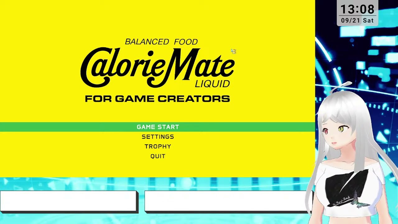 【Calorie Mate LIQUID FOR GAME CREATORS】カロリーメイトのゲーム！？しかもめっちゃイケボ！？#個人 ...
