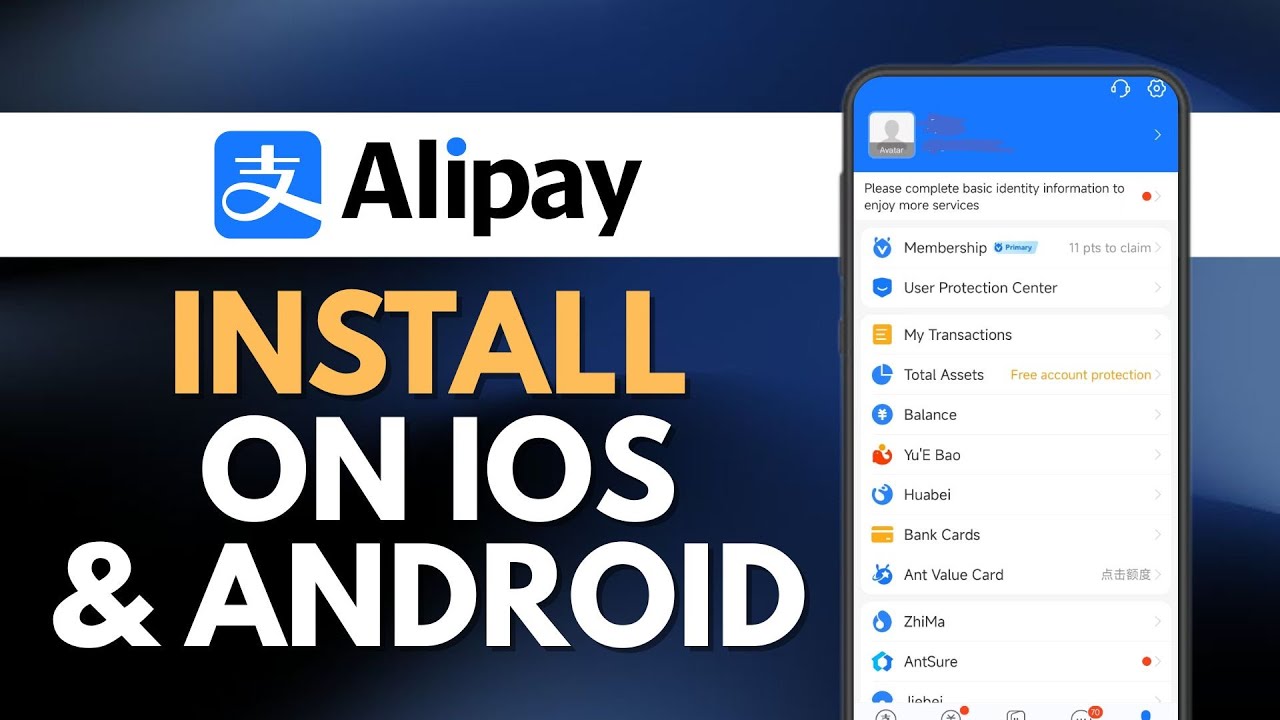 How to Install Alipay App-IOS/Android (Full Guide) - YouTube