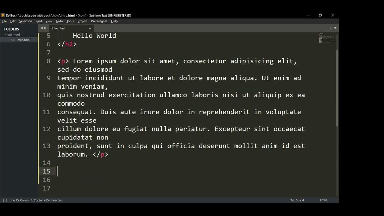 Learn Coding: Class 2, Part 2 - More on HTML Tags: paragraphs, web links and lists - YouTube