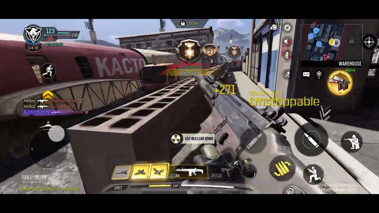 CODM: QUICK NUKE IN SCRAPYARD W/ SCAR - YouTube