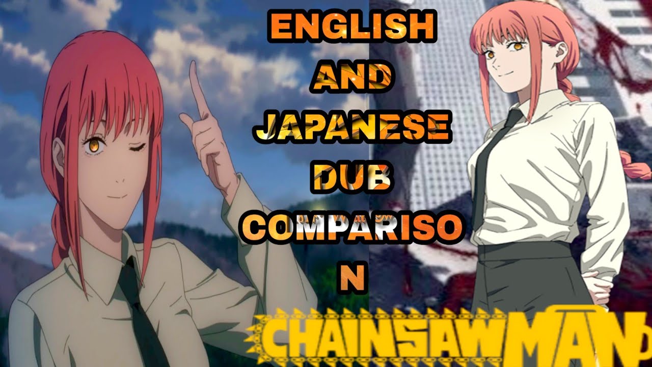 Makima 🎤ENGLISH AND JAPANESE VOICE COMPARISON | chainsaw man - YouTube