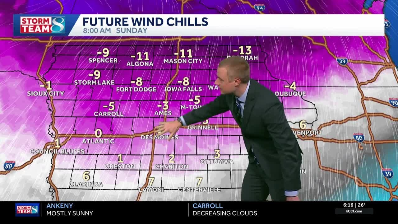 Snow leads to chilly Sunday - YouTube