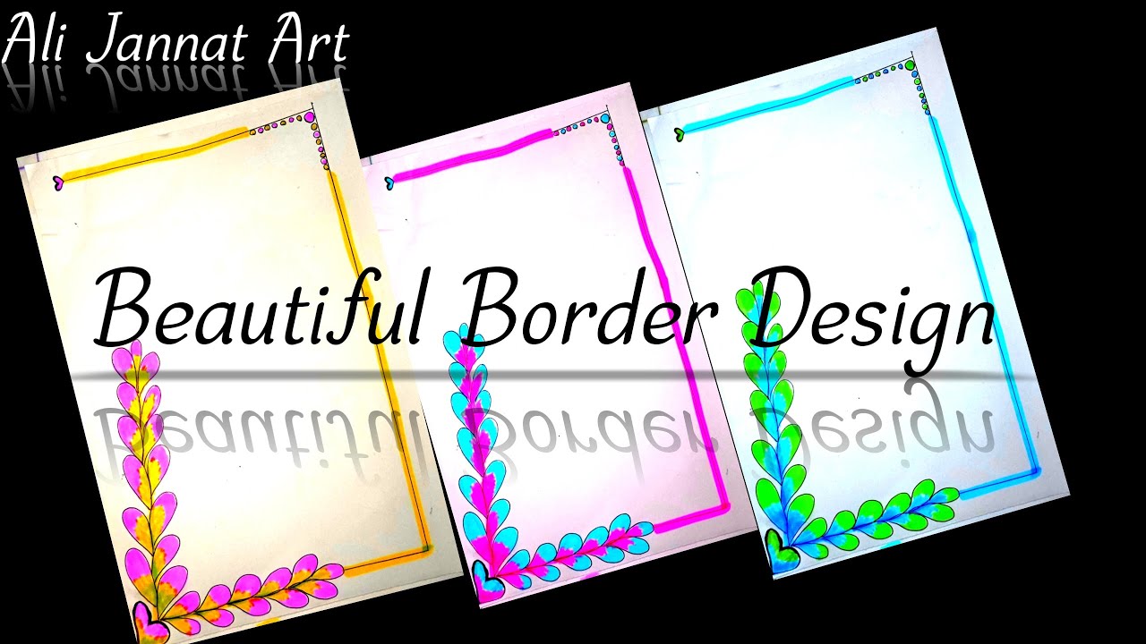 Assignment Front Page Drawing || project design || corev Page design ...