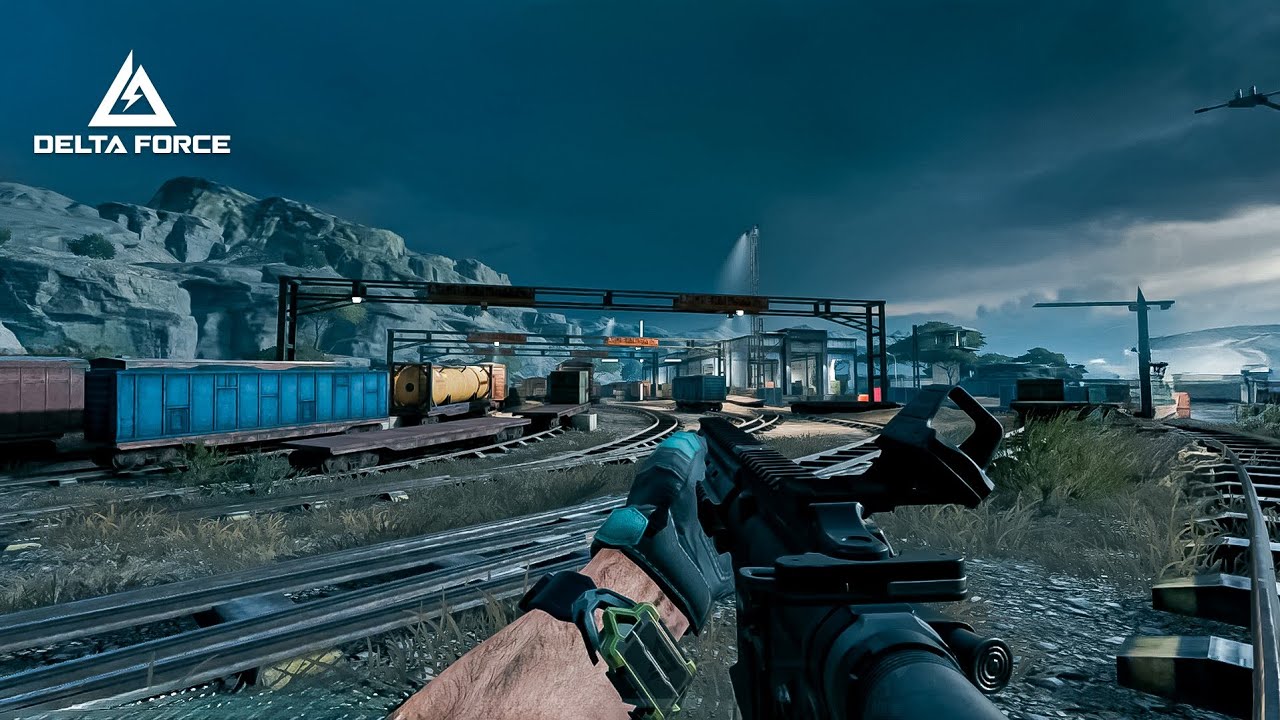 Delta Force Mobile Night Map Ultra HD Graphics Gameplay! - YouTube