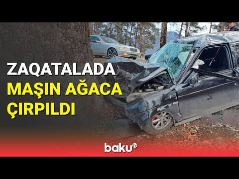 Zaqatalada ağır qəza | Xəsarət alanlar var