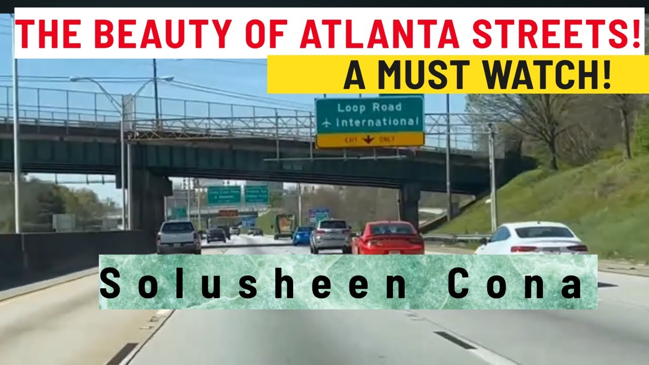 Atlanta Ga Street Drive through-Happy New Month- - YouTube