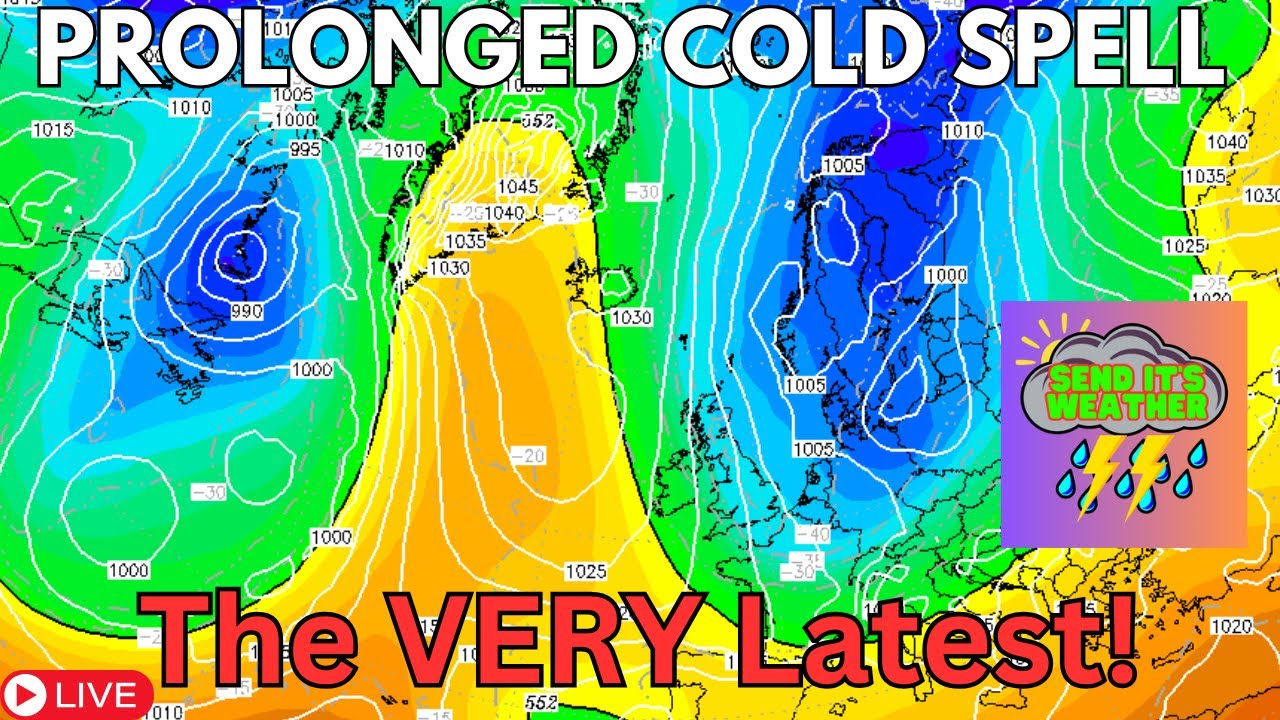 [🔴LIVE] Prolonged Cold Spell - The VERY Latest! | UK Weather Forecast ...