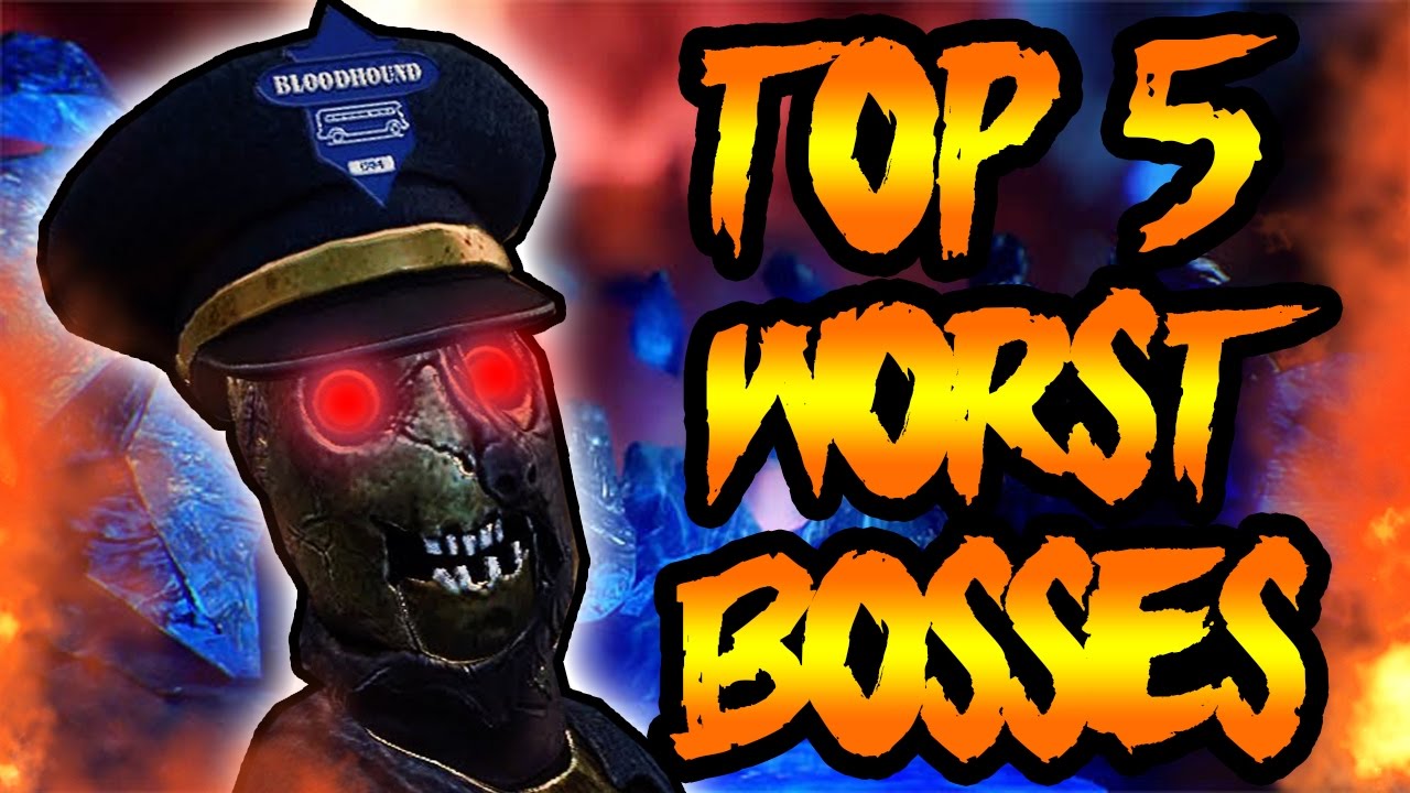 Top 5 WORST Zombies Bosses! COD Black Ops 3 Zombies, Black Ops, World ...